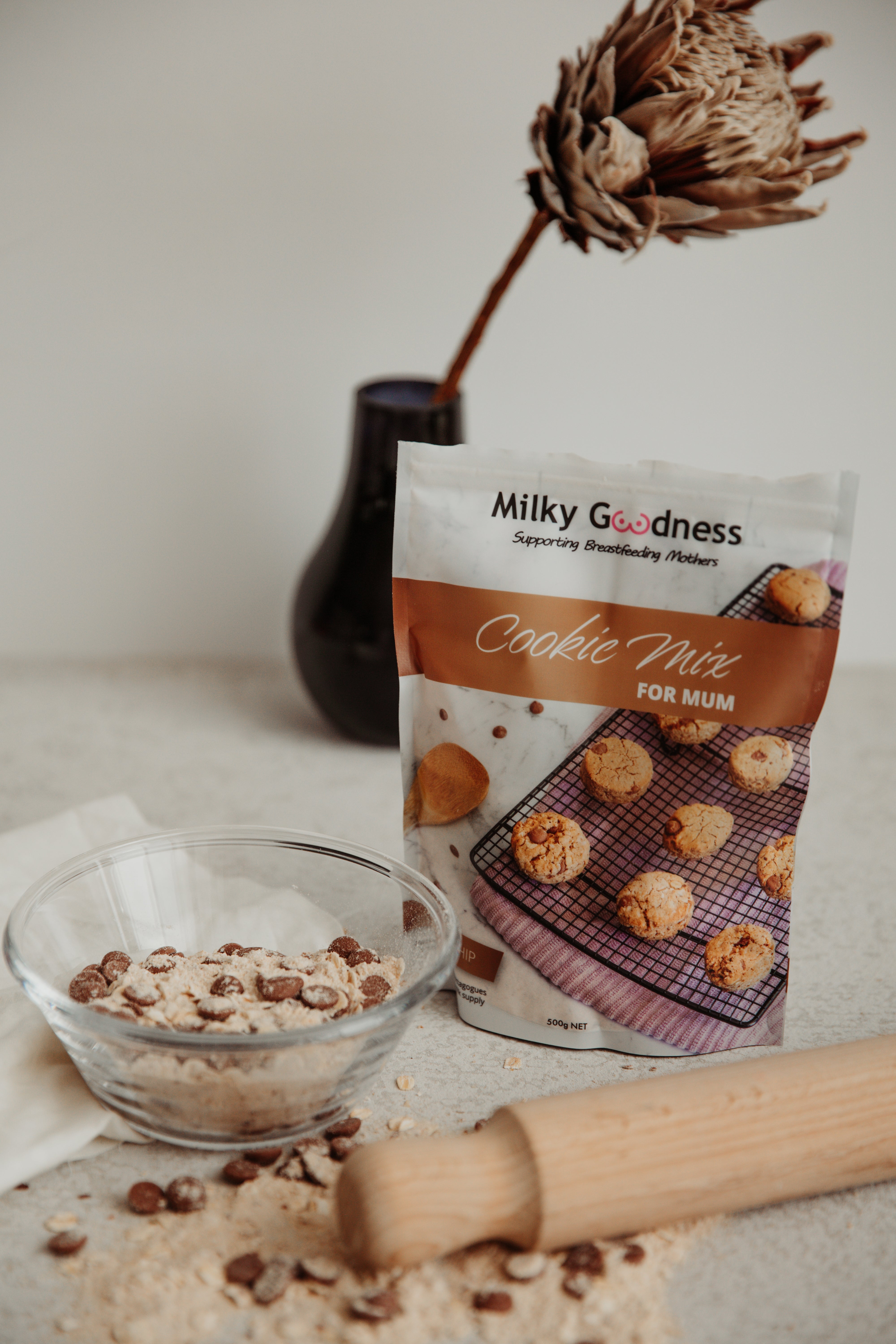 Milky Goodness - Lactation Cookie Mix - Chocolate Chip – Arlows Closet