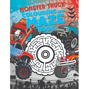 Monster Truck Book - Maze – Arlows Closet