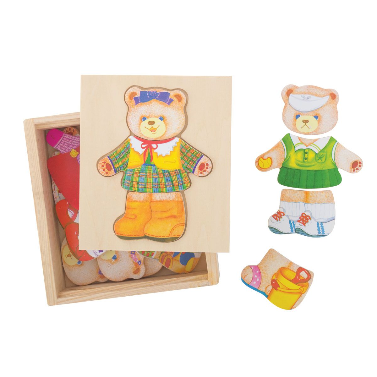 Bigjigs - Mrs Bear – Arlows Closet